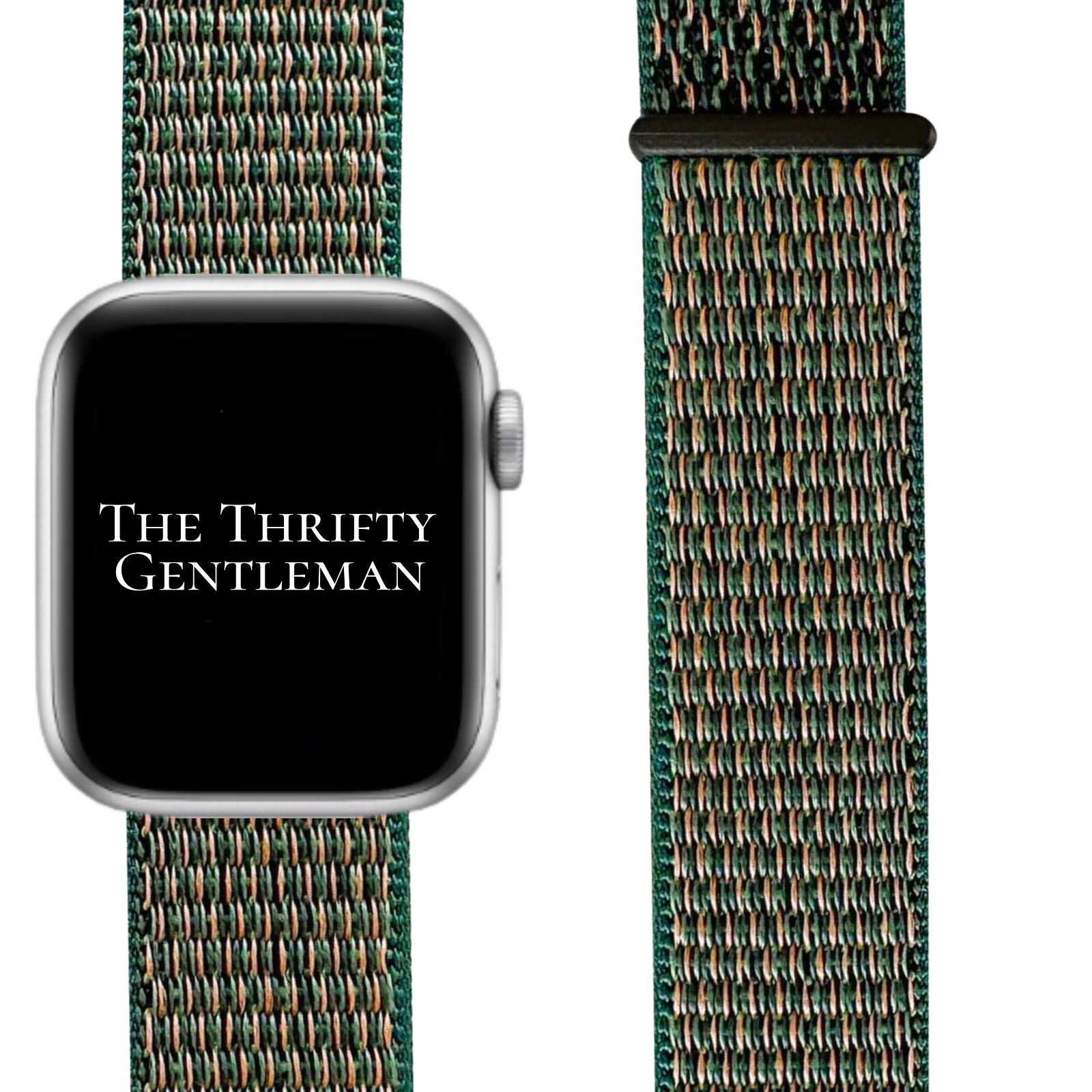 Nylon Sport Strap For Apple Watch - Neptune Green – The Thrifty Gentleman