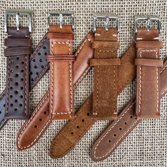 Brown Watch Straps | The Thrifty Gentleman