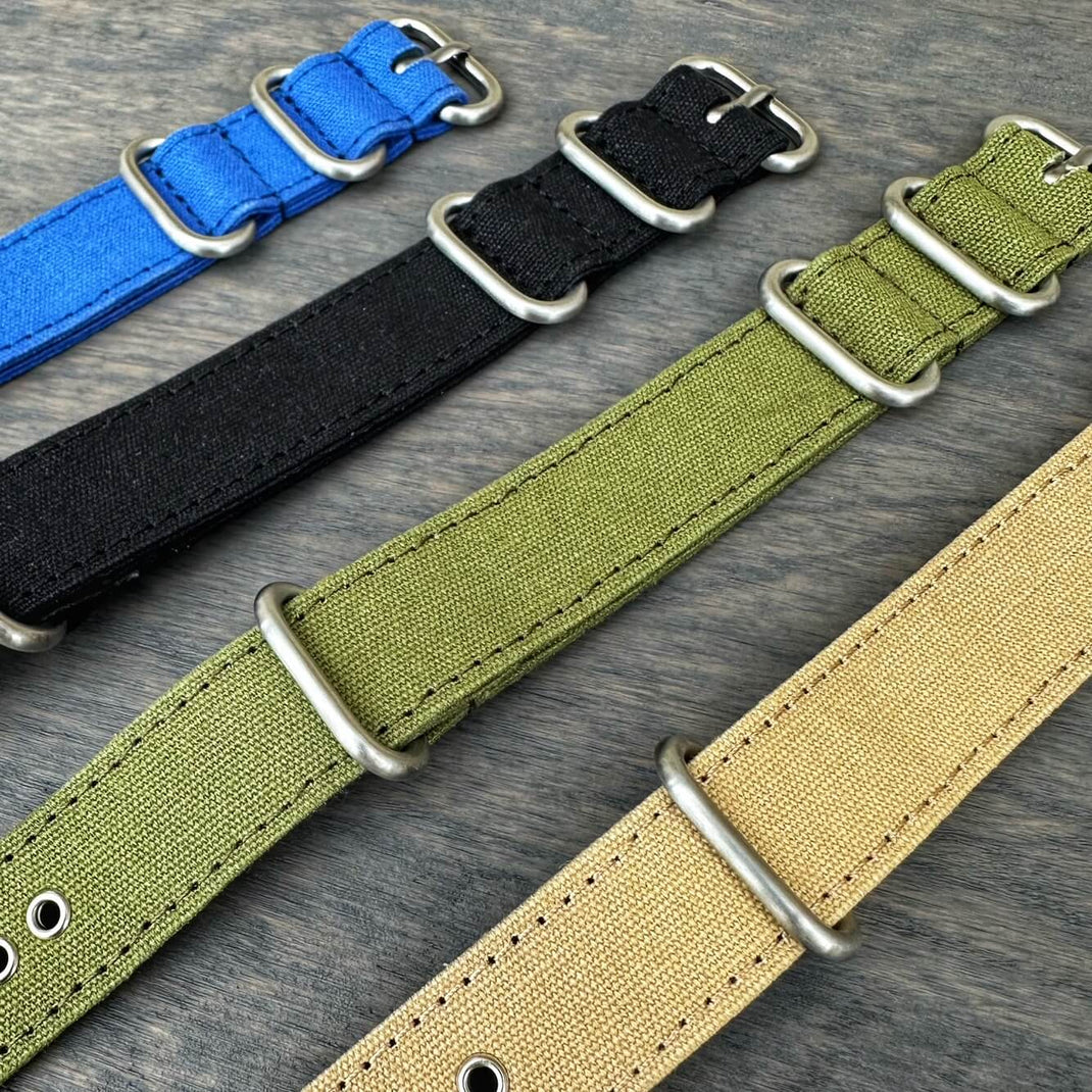 Canvas NATO Watch Straps | The Thrifty Gentleman