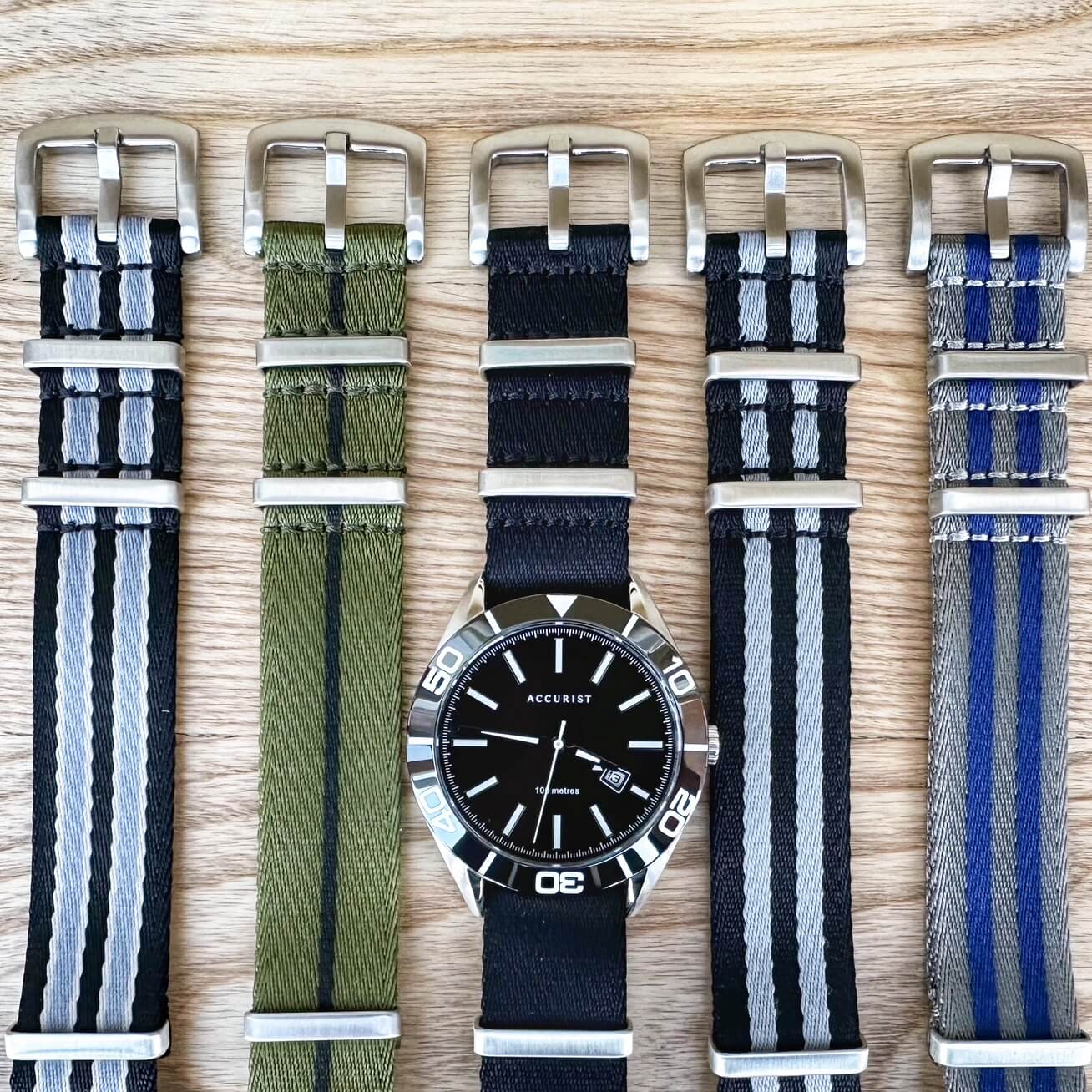 NATO Watch Straps UK | Nylon Watch Straps 16mm - 22mm – The Thrifty ...