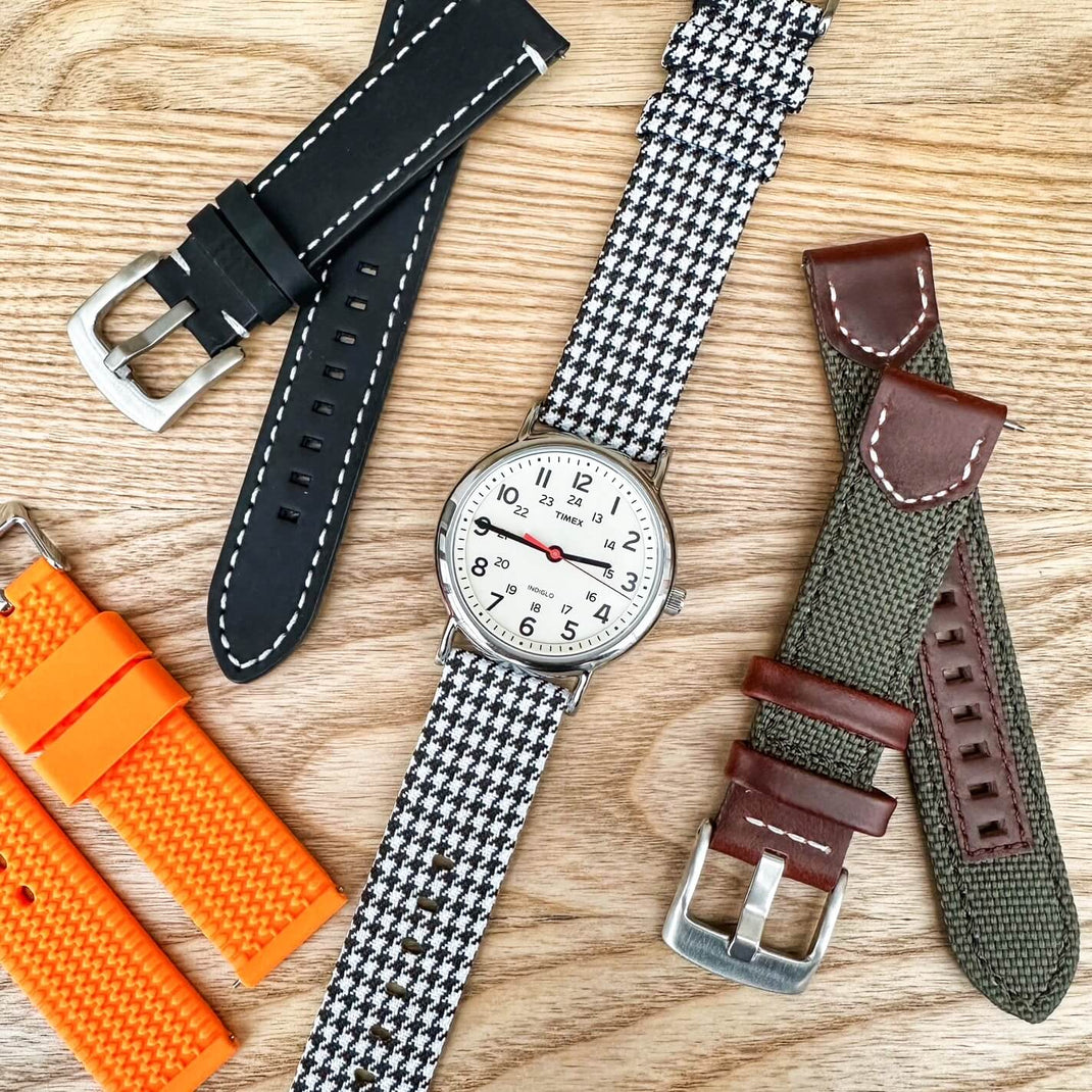 Two Piece Watch Straps | The Thrifty Gentleman