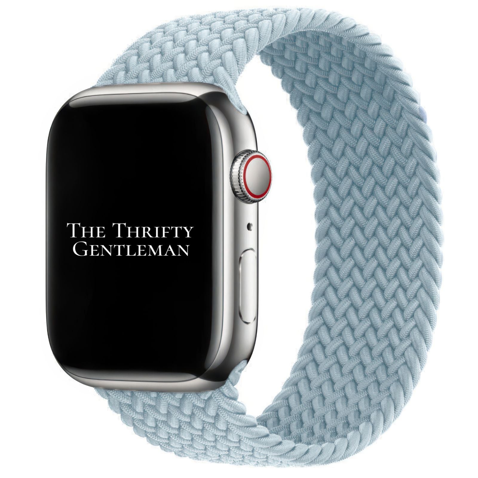 Braided Elastic Watch Strap For Apple Watch - Slate Blue