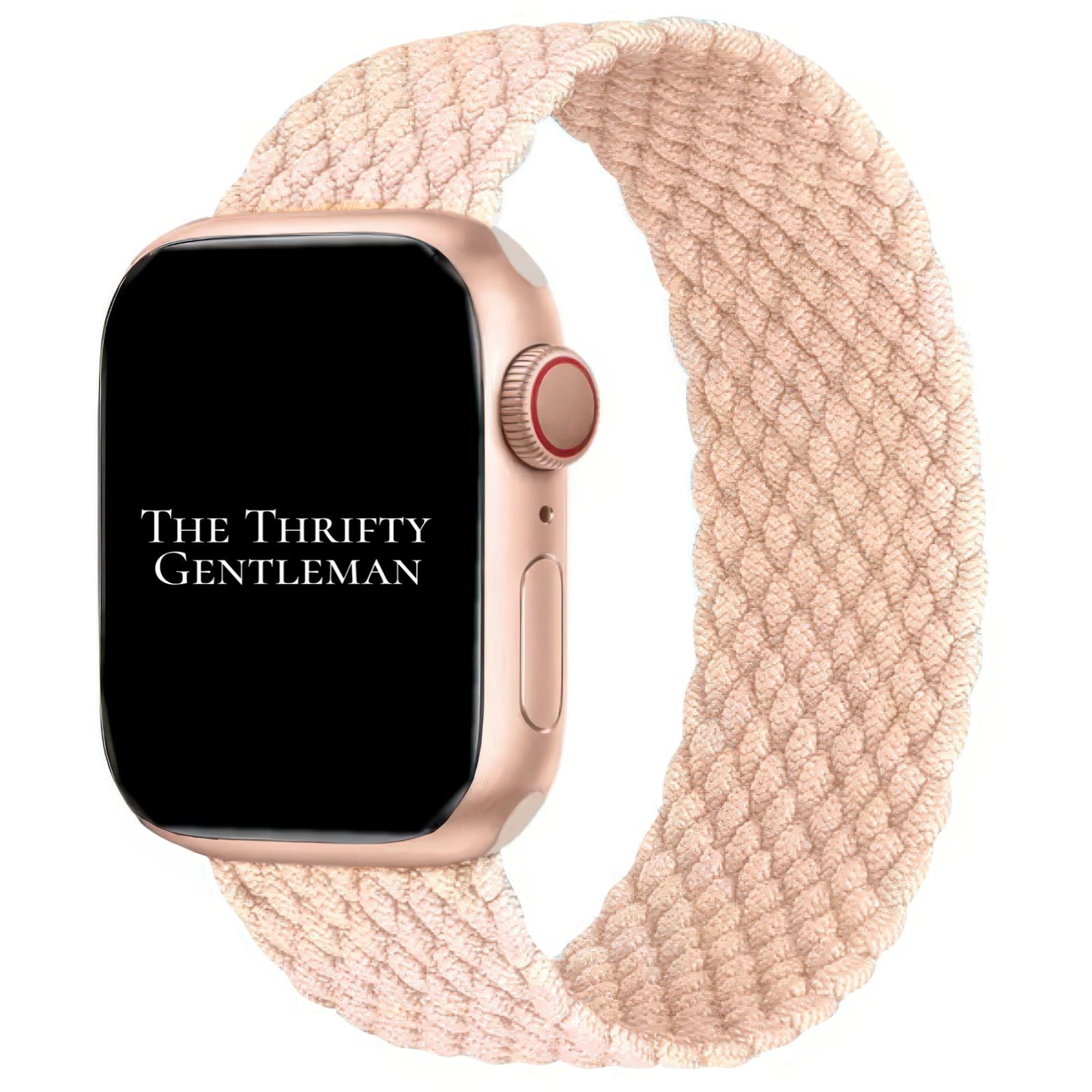 Braided Watch Strap For Apple Watch - Starlight Pink Sand – The Thrifty ...