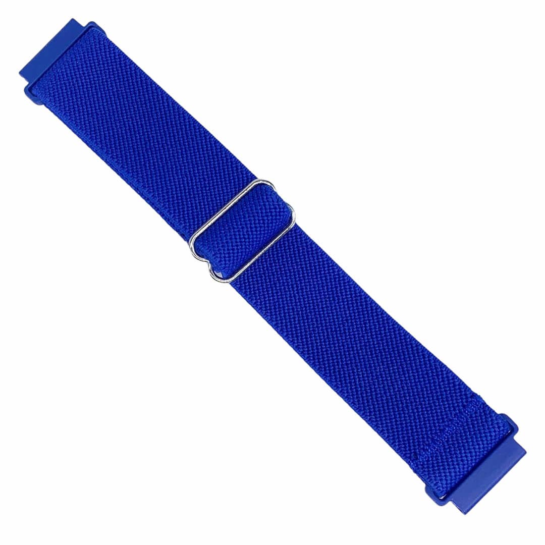 Elastic Solo Loop Quick Release Watch Strap - Blue