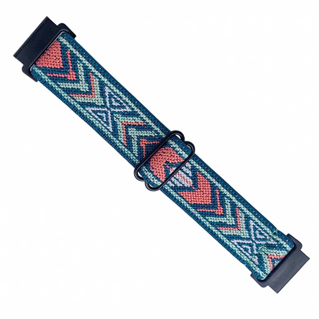 Elastic Solo Loop Quick Release Watch Strap - Green Arrow