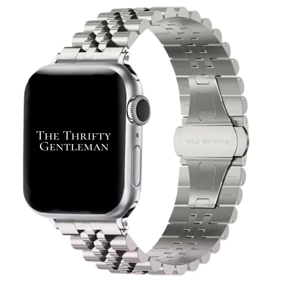Silver Straps for Apple Watch | Elegant & Durable Bands – The Thrifty ...