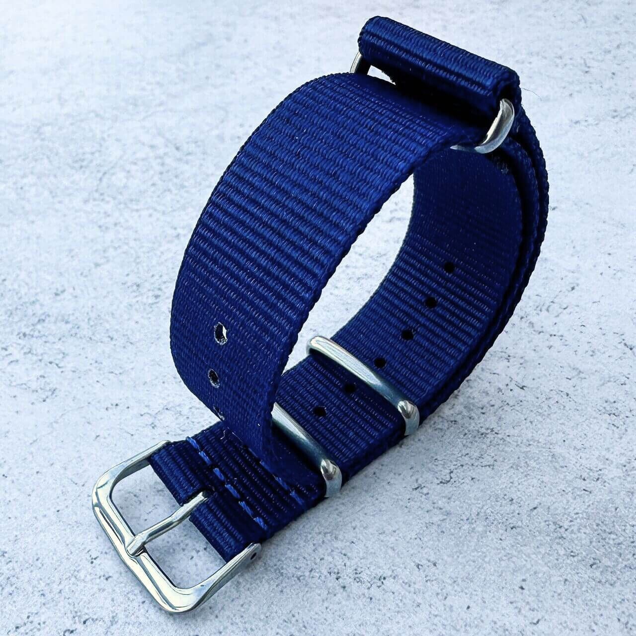 NATO G10 Watch Strap - Navy Blue | Military Watch Bands