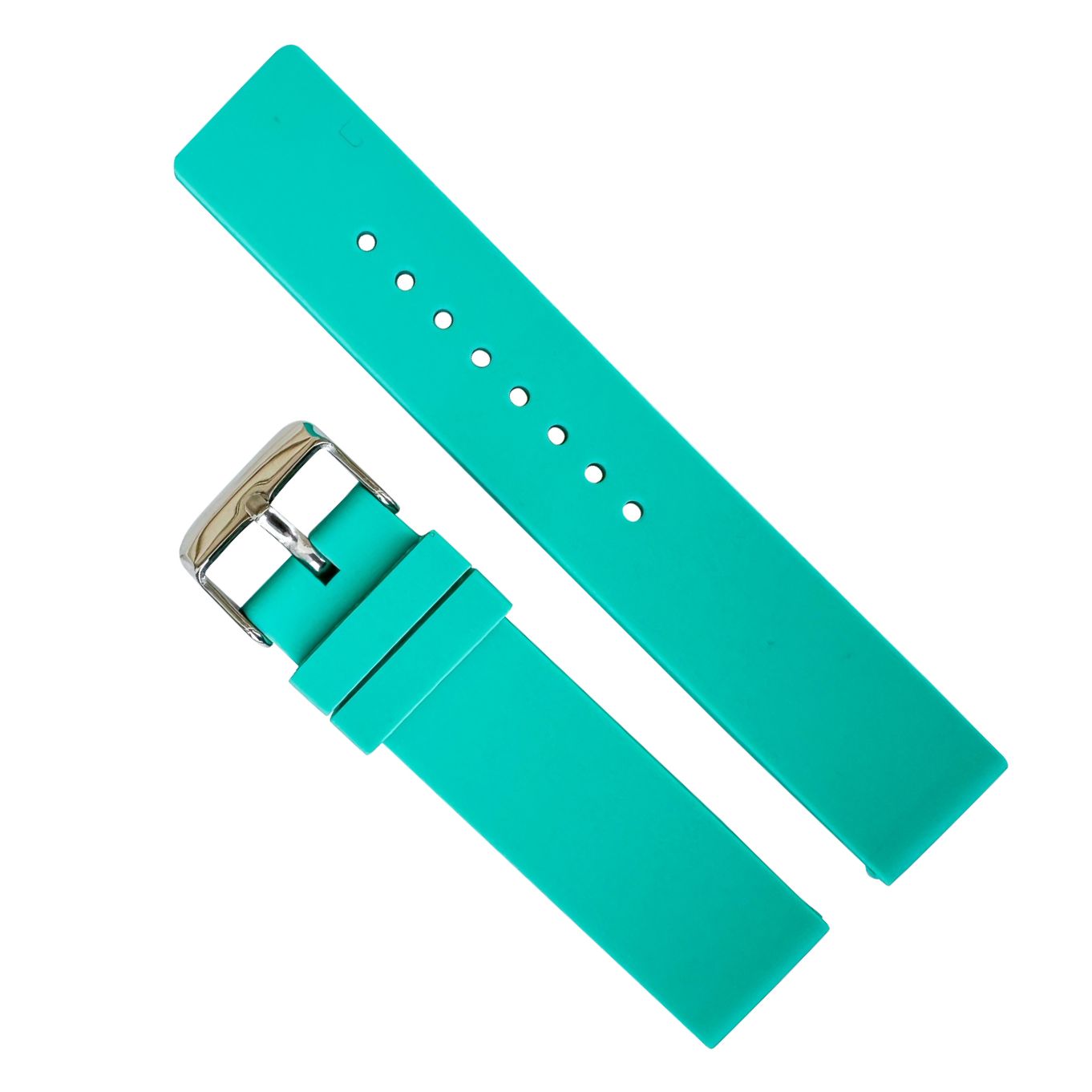 Soft Silicone Watch Strap - Green | Sports Band – The Thrifty Gentleman